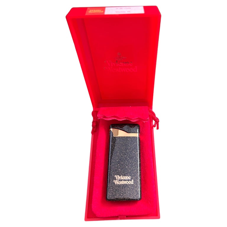 Vivienne Westwood” Vintage Circa 80s Black Enamel Lighter For Sale at ...