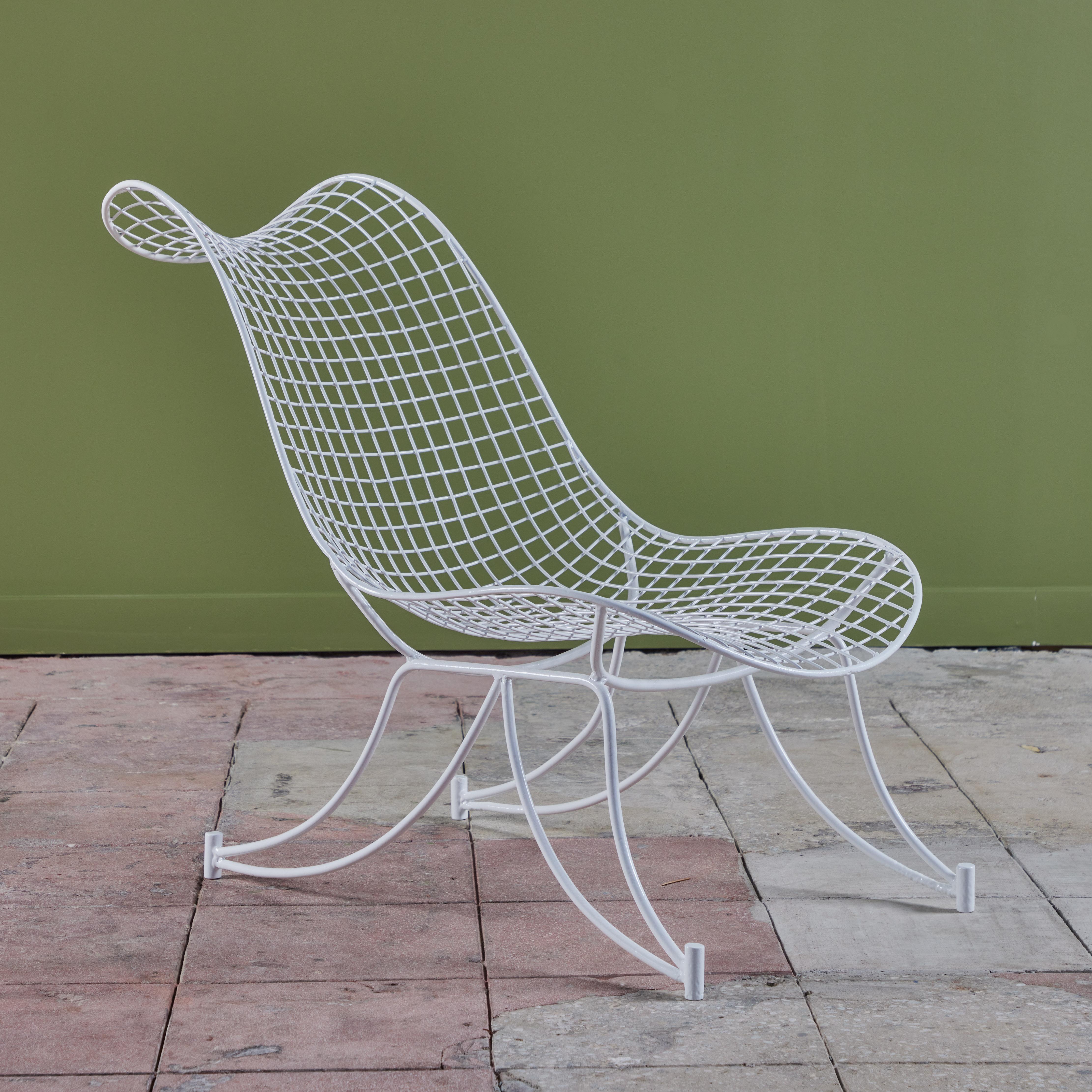 Vladimir Kagan "Capricorn" Patio Lounge Chair For Sale at 1stDibs