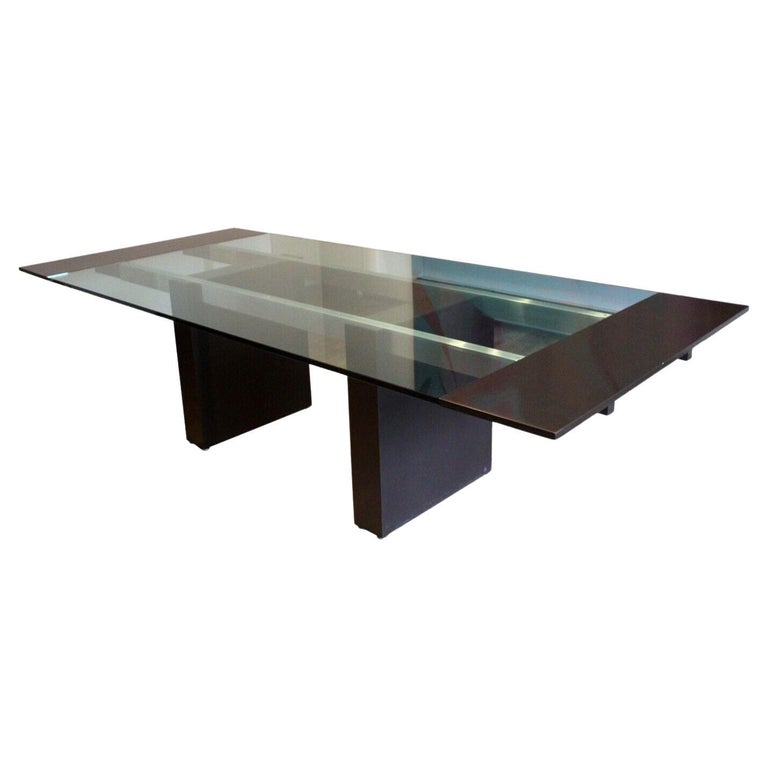 Vladimir Kagan Cubist Extension Dining Table Signed Hand Made at 1stDibs