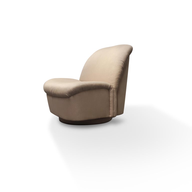 Directional Swivel / Tilt Lounge Chair at 1stDibs