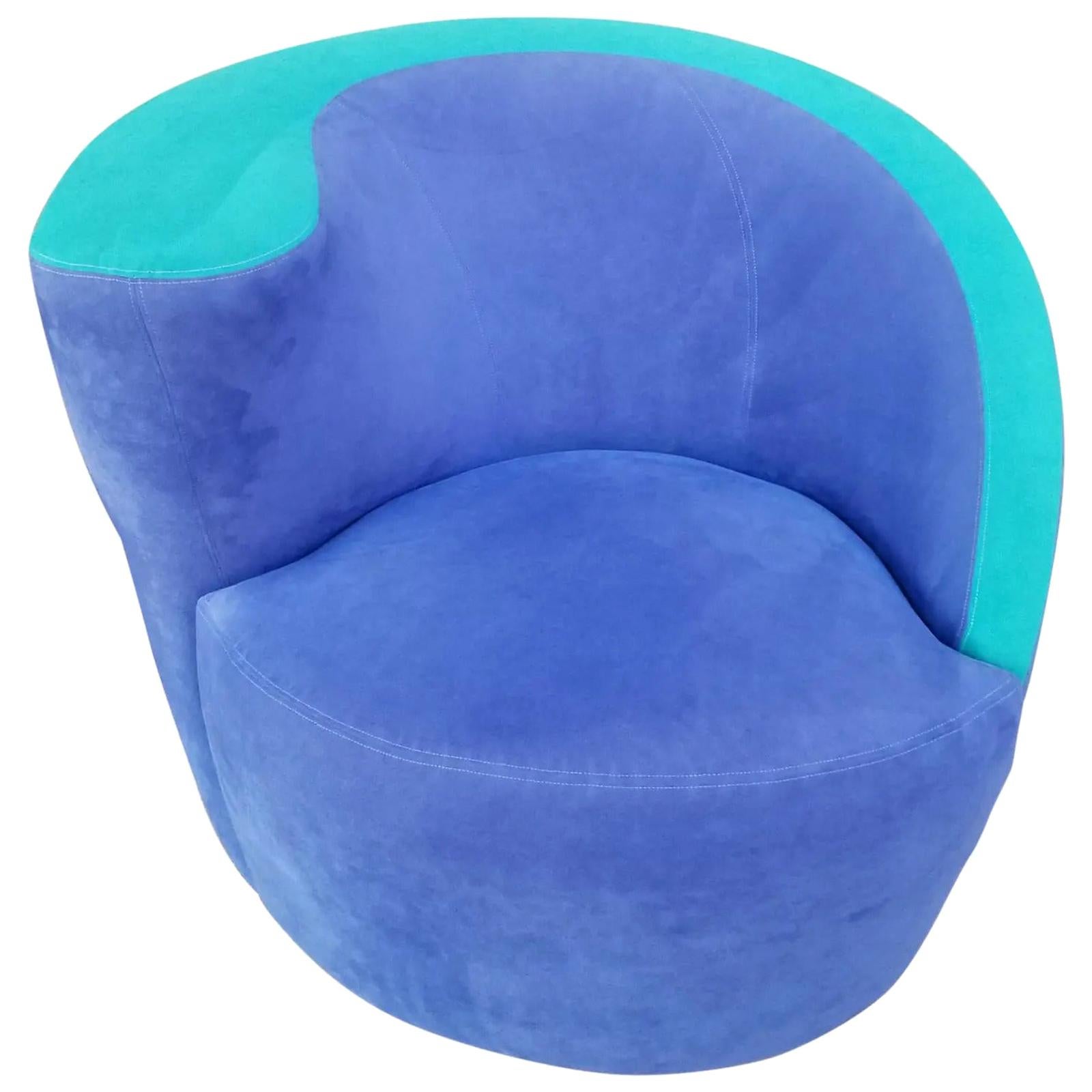 Vladimir Kagan "Nautilus" Swivel Lounge Chair at 1stDibs | vladimir ...