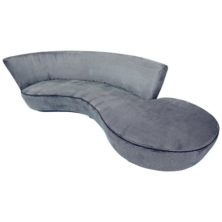 Vladimir Kagan X Kenzo Maison Custom Serpentine Sofa , 2009 For Sale at ...
