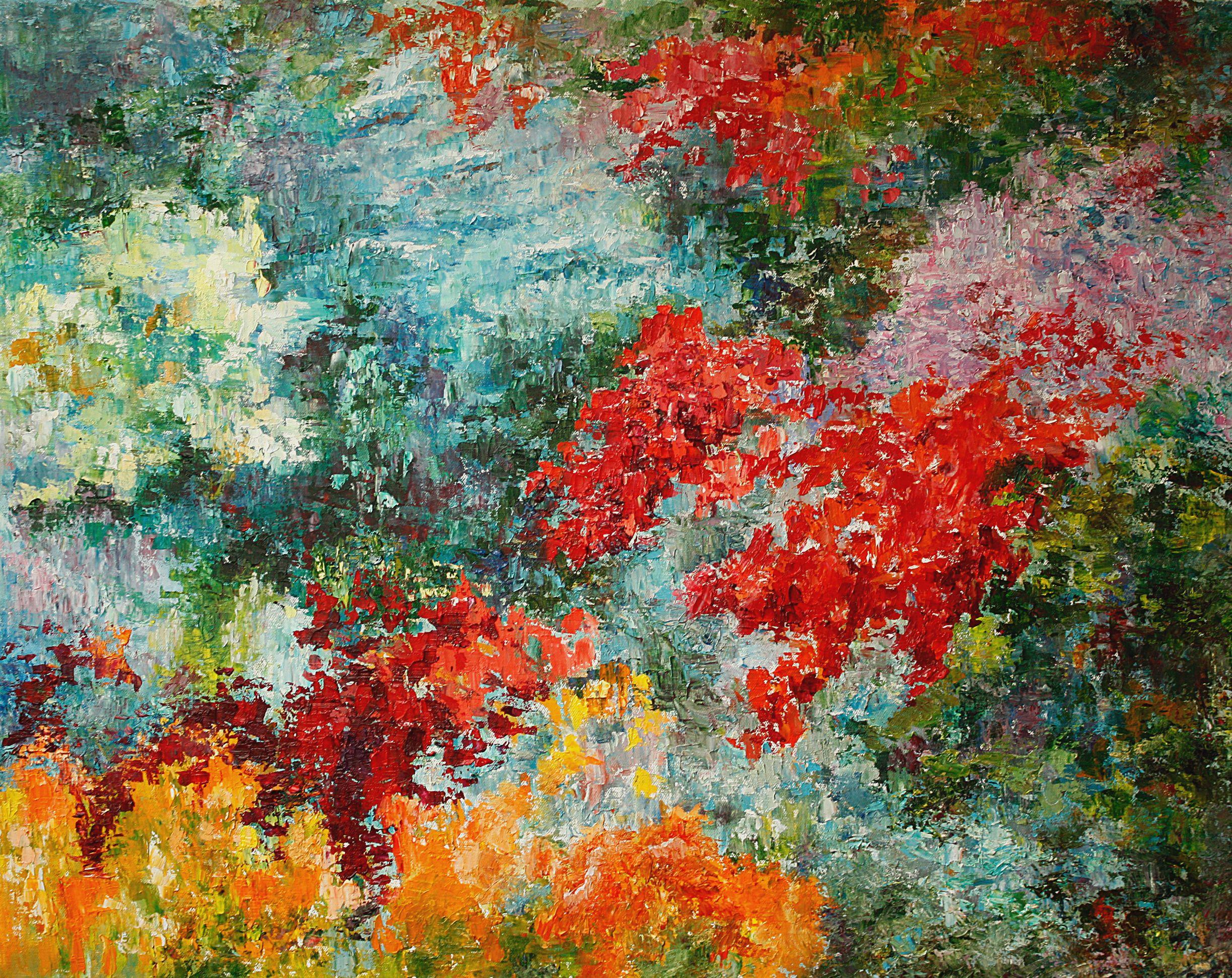 Vladimir Volosov - Landscape with old Tree, Painting, Oil on Canvas For ...