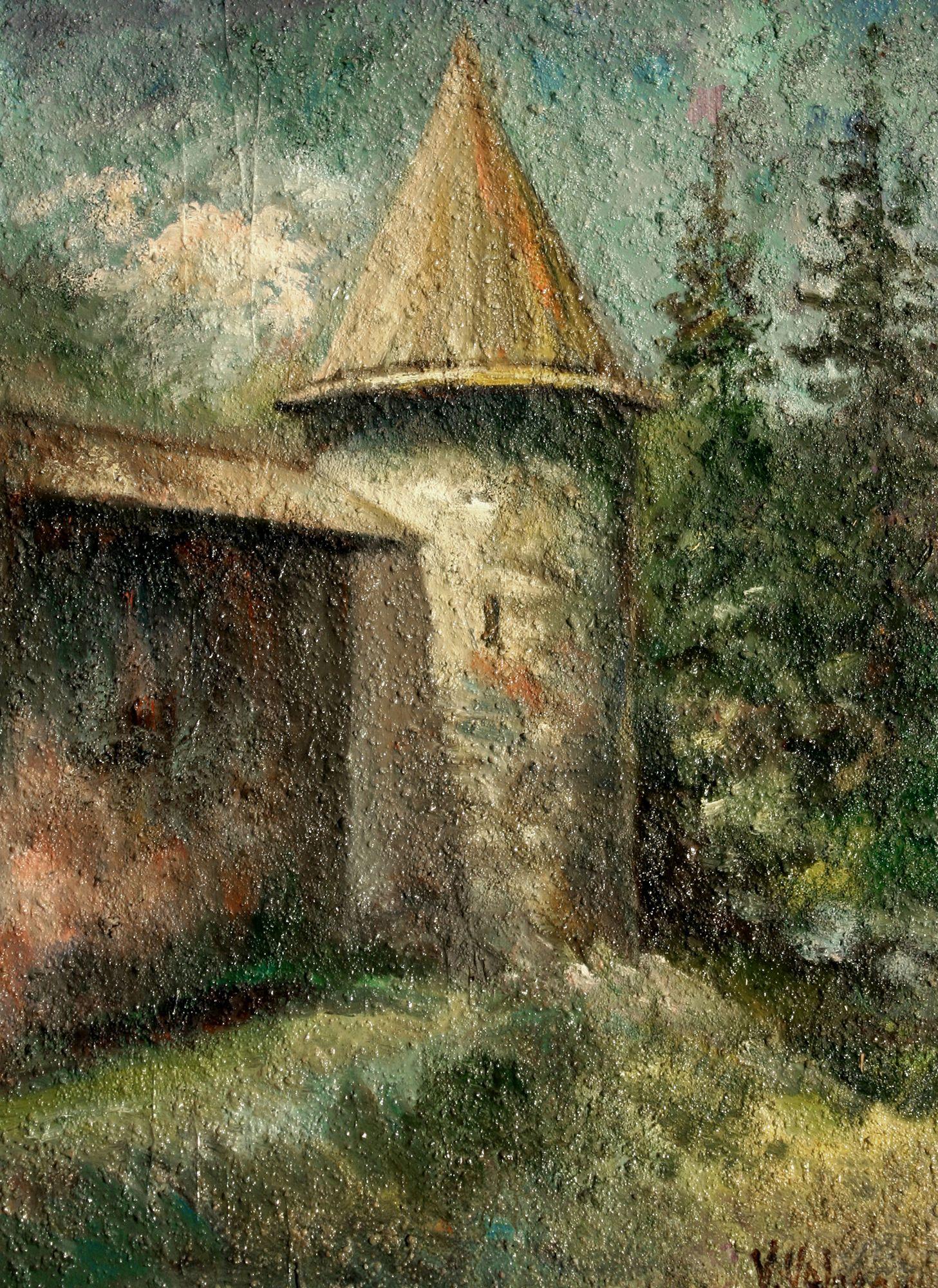 Vladimir Volosov - Evening soon, Painting, Oil on Canvas For Sale at ...