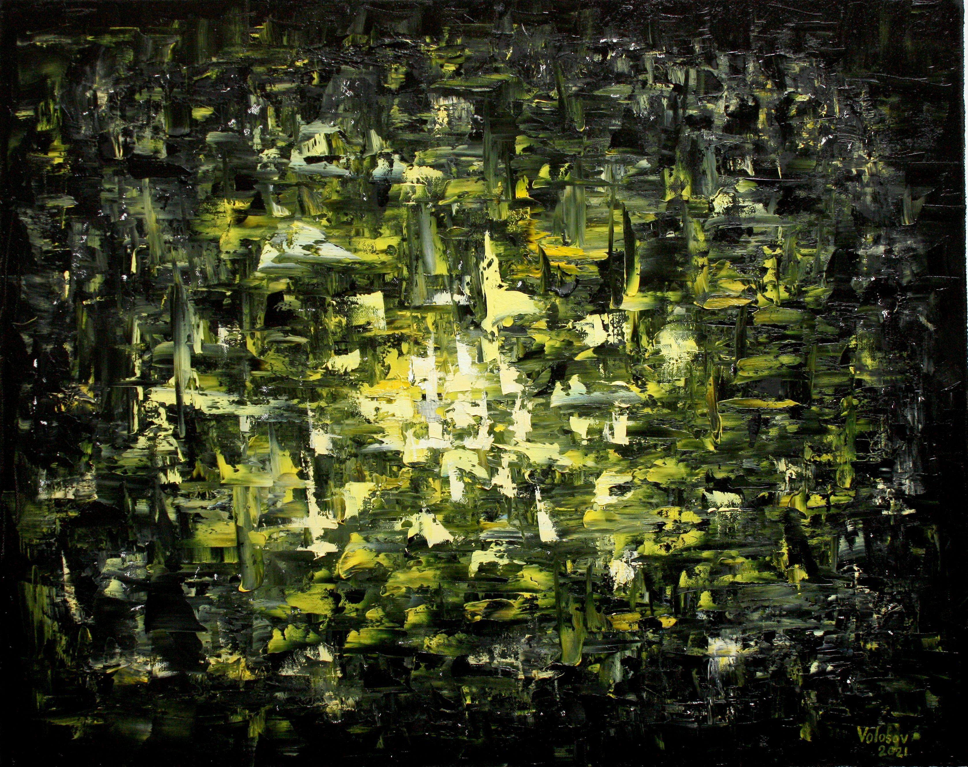 Vladimir Volosov - Golden Autumn Colors, Painting, Oil on Canvas For ...