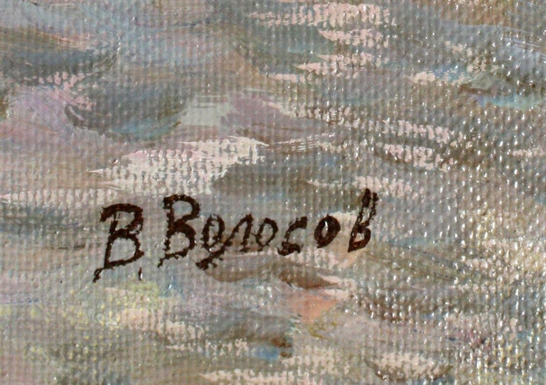 Vladimir Volosov - Sun's Glare, Painting, Oil on Canvas For Sale at 1stDibs