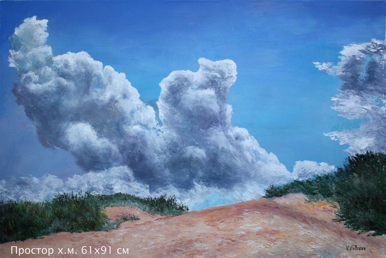 Vladimir Volosov - Vastness, Painting, Oil on Canvas For Sale at 1stDibs