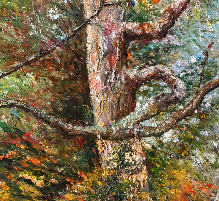 Vladimir Volosov - Very old tree, Painting, Oil on Canvas For Sale at ...