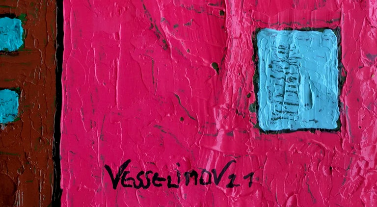 Vlado Vesselinov - On the Corner Against the Wall of Windows - Red ...