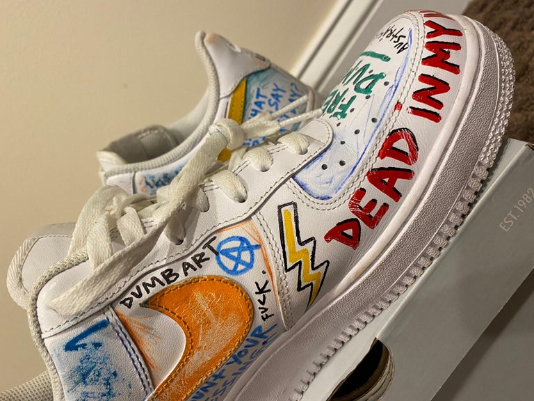 Vlone x Pauly x Nike Air Force 1 Low “Mase” For Sale at 1stDibs