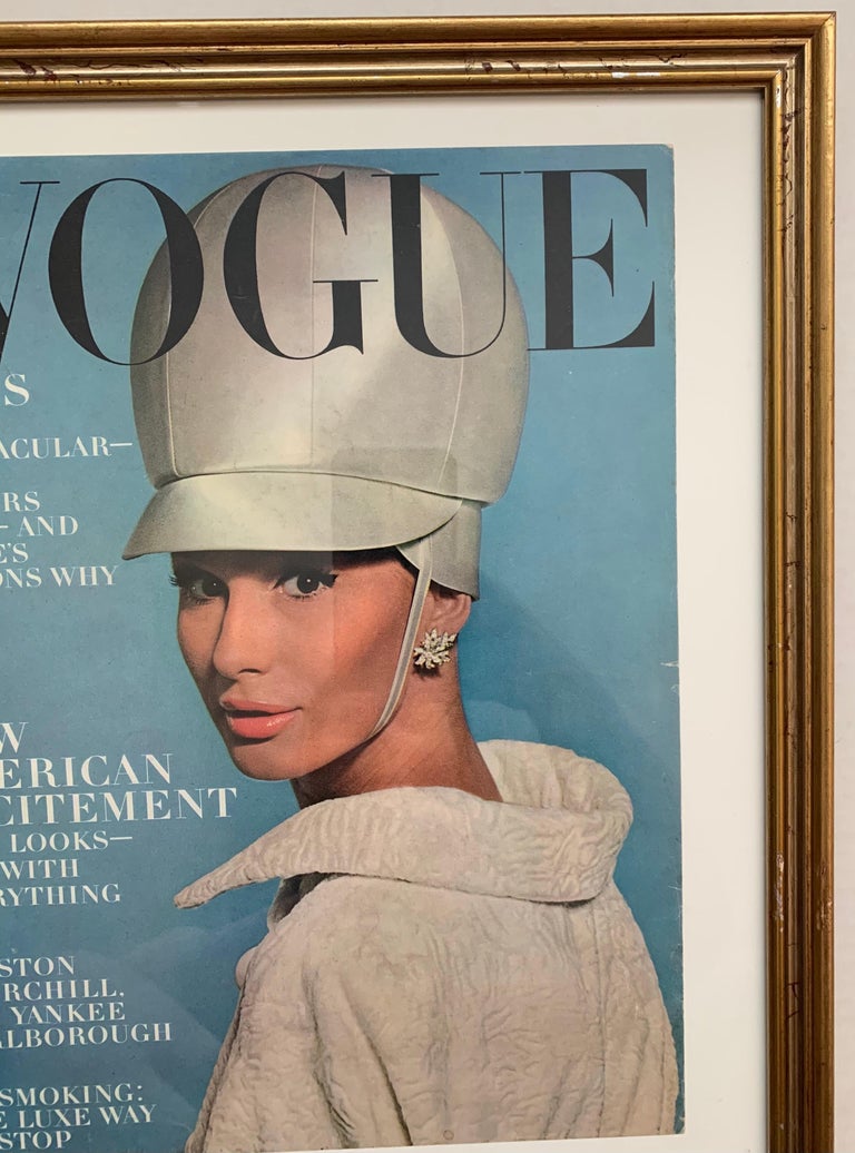 Vogue Magazine September 1963 Framed Cover For Sale at 1stDibs