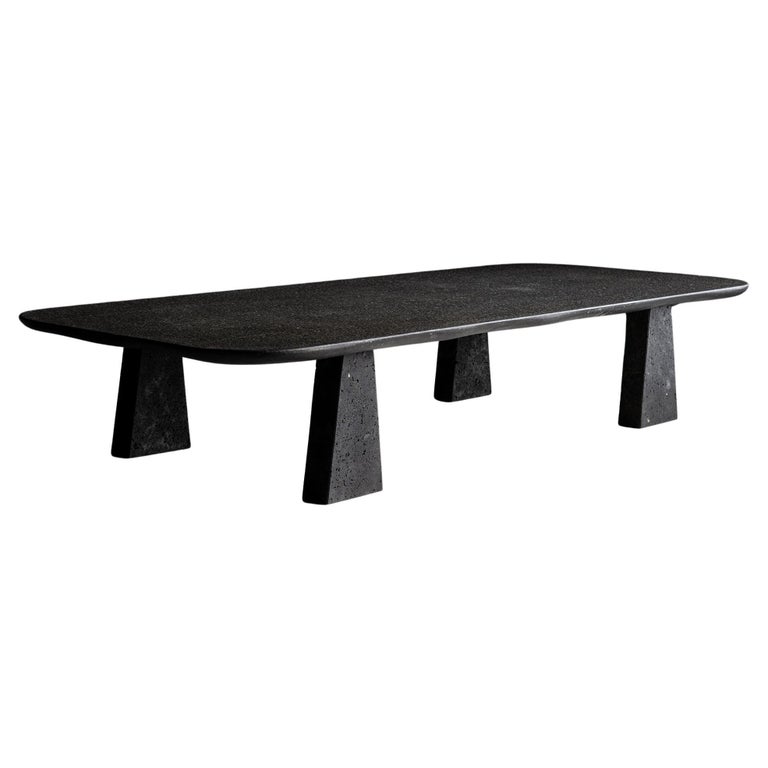 Volcanic Stone Coffee Table, Spain Circa 1990 at 1stDibs