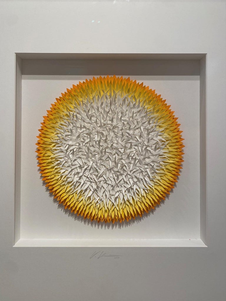 Volker Kuhn - Assemblage Sun - three dimensional modern art work from ...