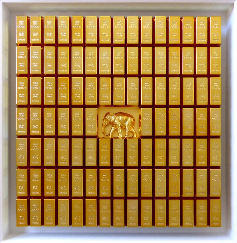 Volker Kuhn - Go for Gold - mixed media design art work, contemporary ...