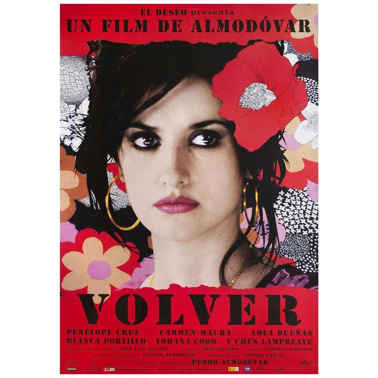 'Volver' 2006 Spanish B1 Film Poster For Sale at 1stDibs