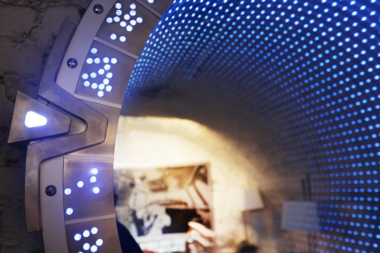 Vortex Stargate Mirror by Noart For Sale at 1stDibs