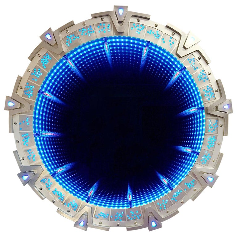 Vortex Stargate Mirror by Noart For Sale at 1stDibs