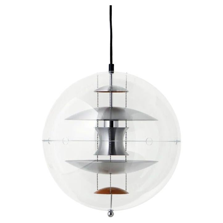 Verner Panton 'VP Globe' Pendant Lamp in Brass, Aluminum and Acrylic ...