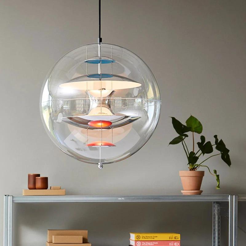 Vp Globe Pendant Lamp by Verner Panton For Sale at 1stDibs