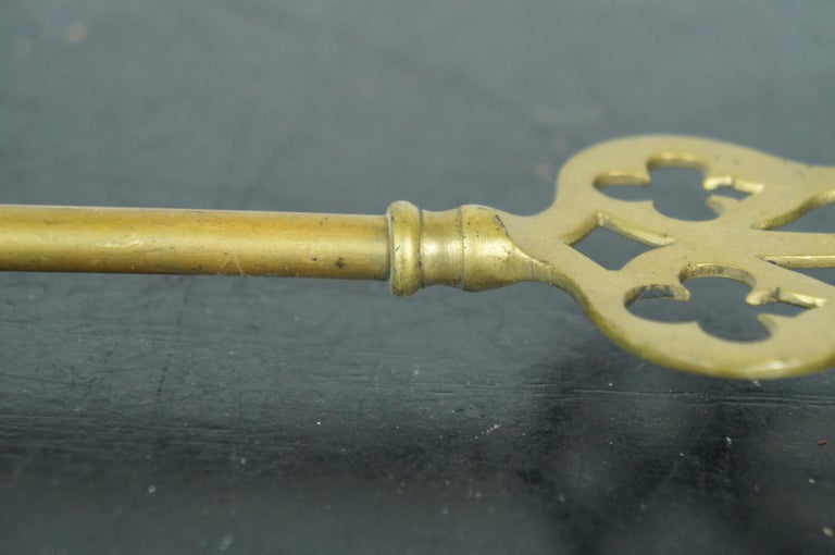 Vtg Brass Exmoor Pixie Fireplace Toasting Pitch Fork Pixy Elf Troll ...
