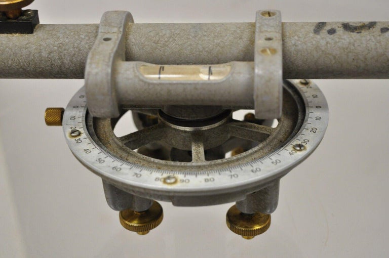 Vtg David White Instrument Co Surveying Equipment Plane Utility Level ...