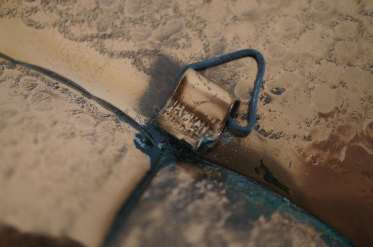 Vtg Israeli Messica Judaica Copper Passover Pesach Seder Plate Tray ...