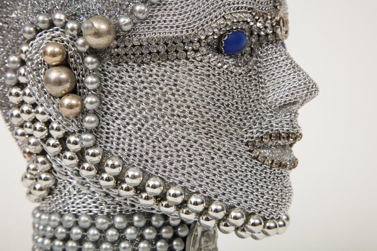 W. Beaupre Chain Mail Bust For Sale at 1stDibs