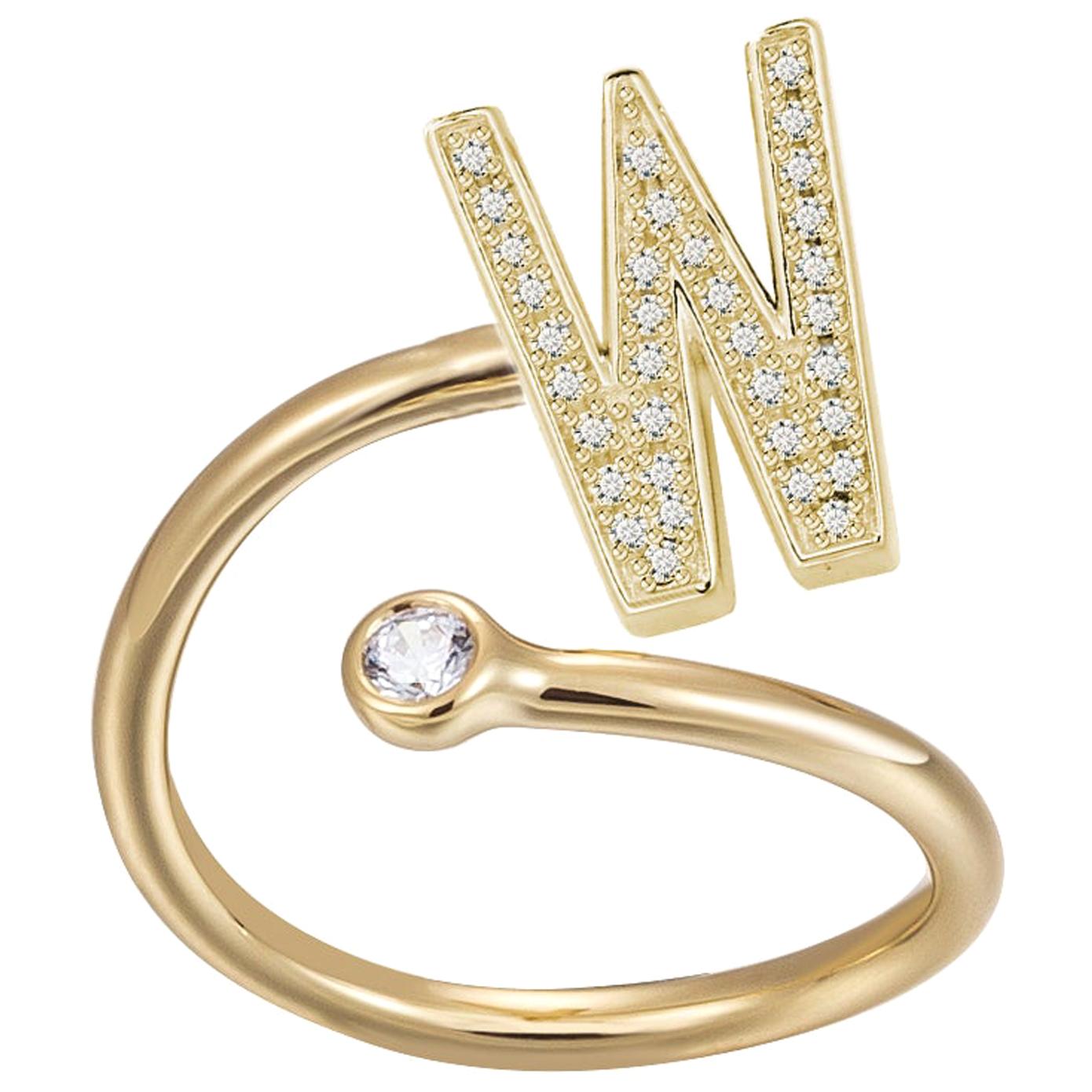 Initial L Ring - 57 For Sale on 1stDibs