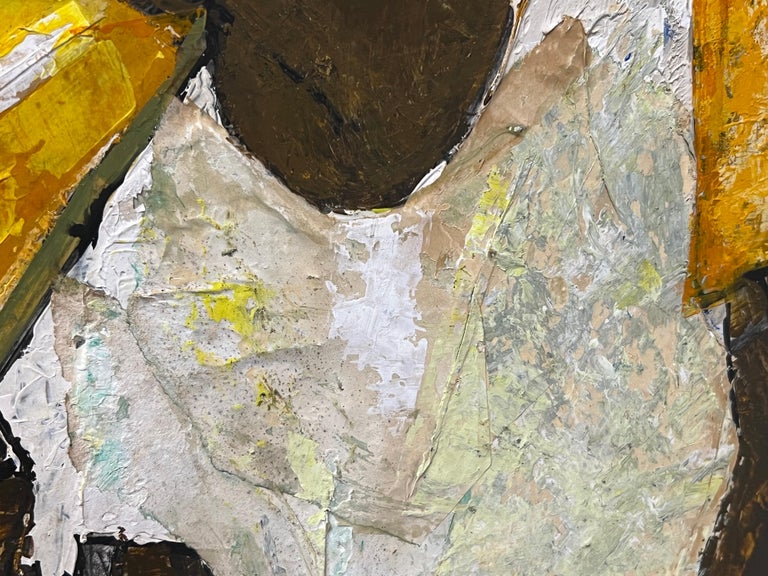 W L Scruggs Oil on Board Bahamian and Son For Sale at 1stDibs