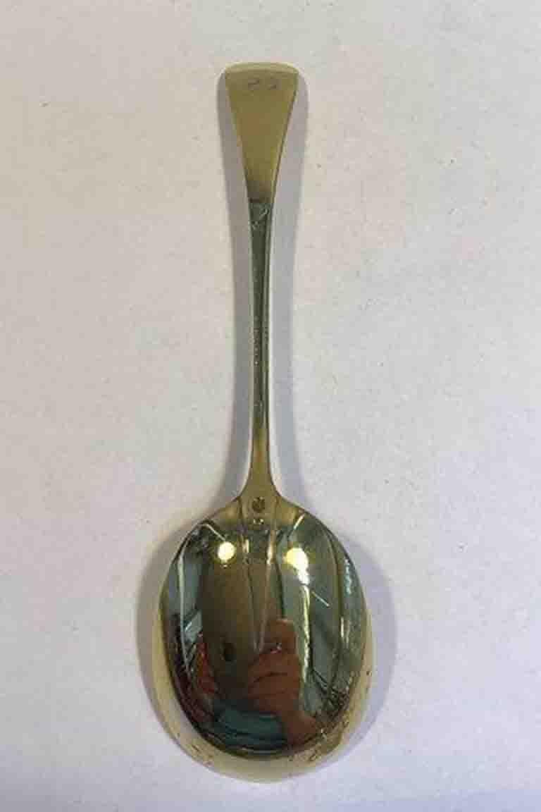 W &S Sørensen Silver, Gilt Blood Donor Spoon For Sale at 1stDibs