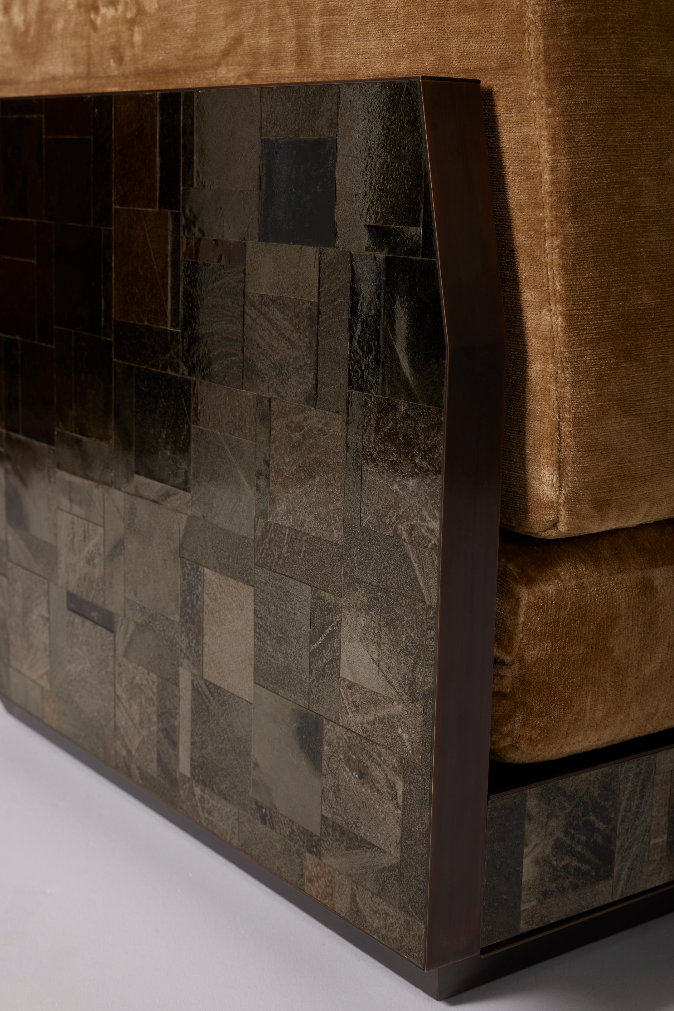 "W/S Stone” Armchair by Alma Ebeniste For Sale at 1stDibs