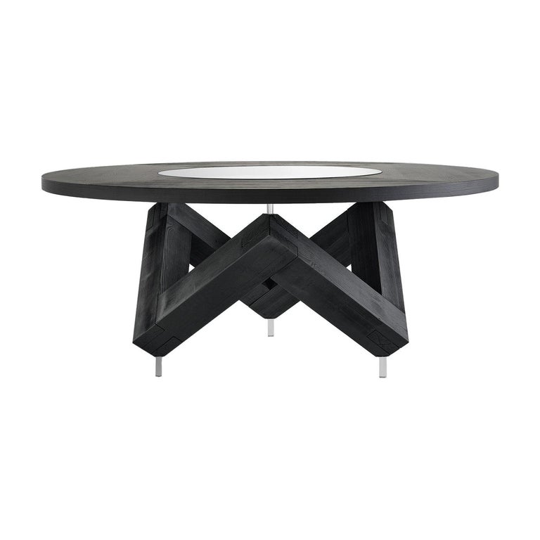 W Table Black For Sale at 1stDibs