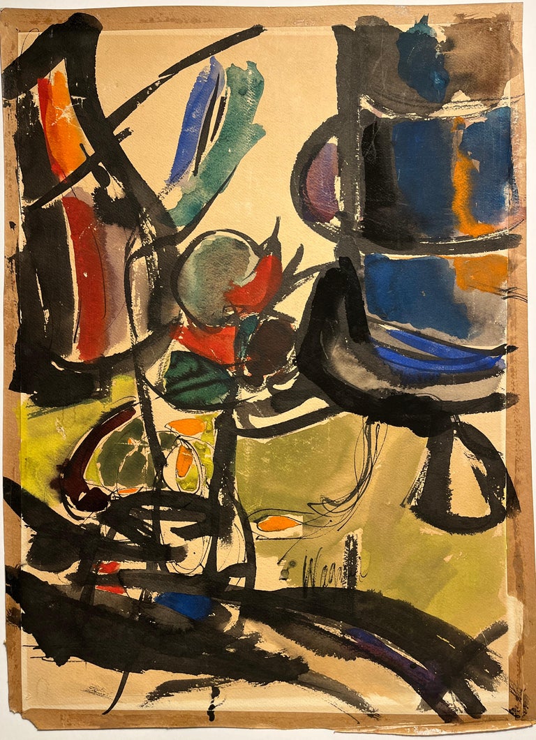 "Mid Century Abstract Still Life" For Sale at 1stDibs