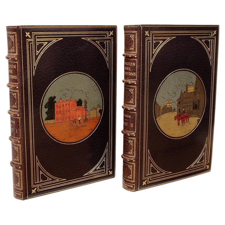 Wagner. London Inns and Taverns. 1st Ed Extra Illustrated in a Fine Onlay Binding! For Sale at ...