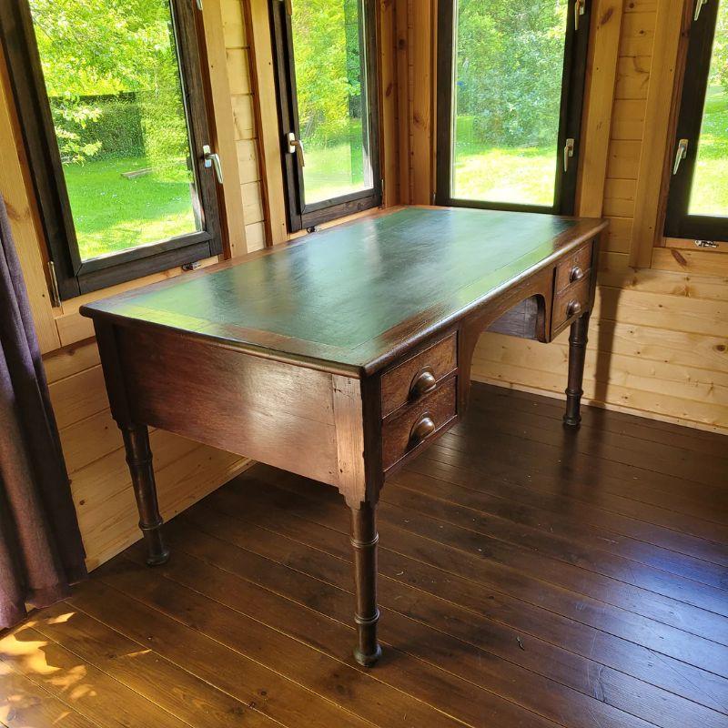 Wake and Dean George v Government Desk in Solid Oak at 1stDibs