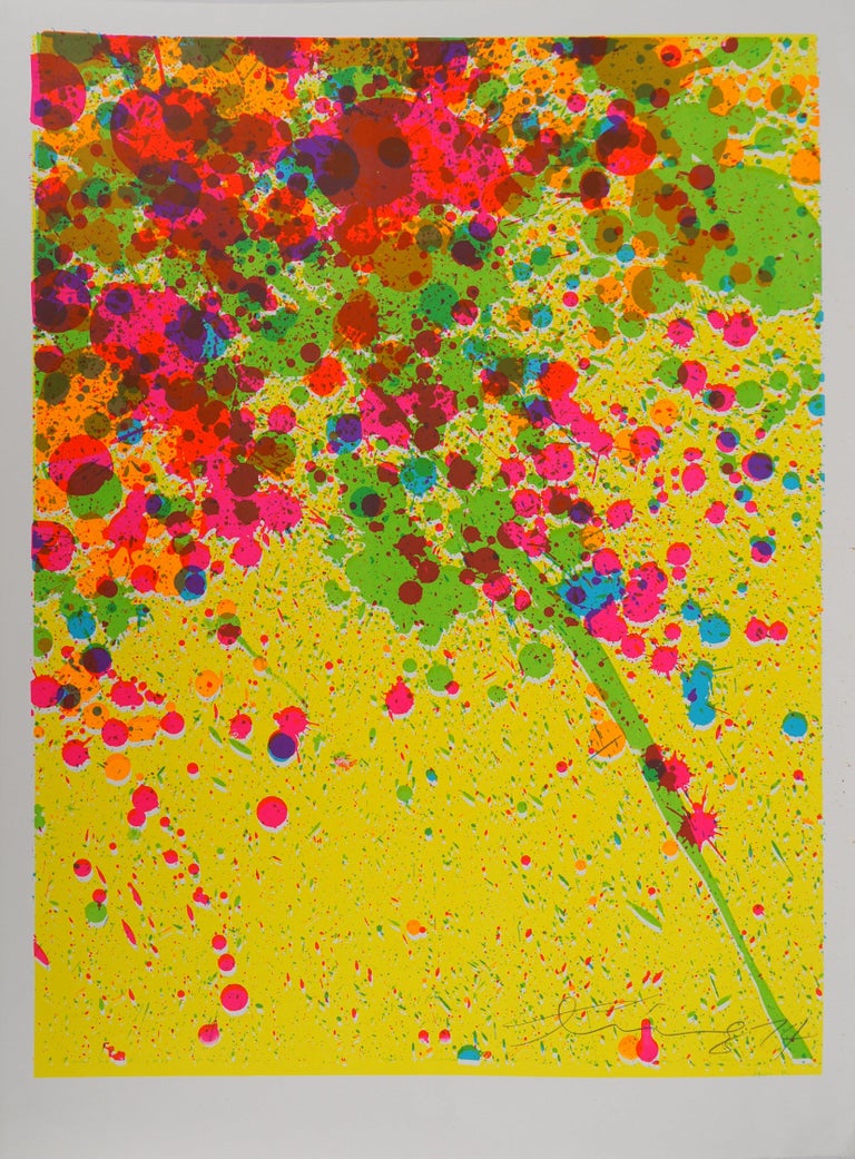 Walasse Ting - Spring : Color Explosion - Original lithograph ...