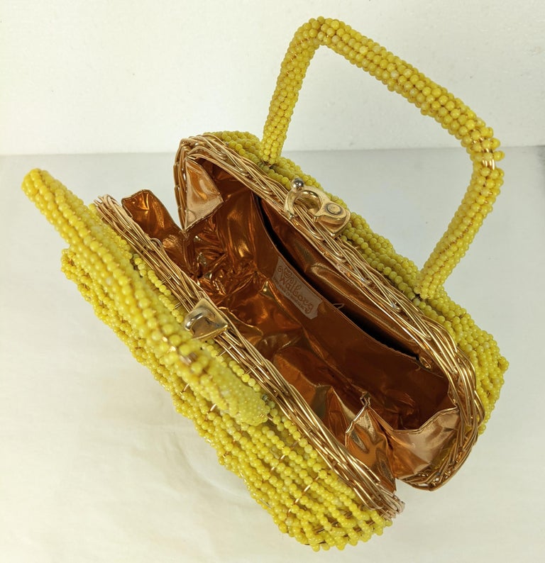 Walborg Beaded Top Handle Bag For Sale at 1stDibs