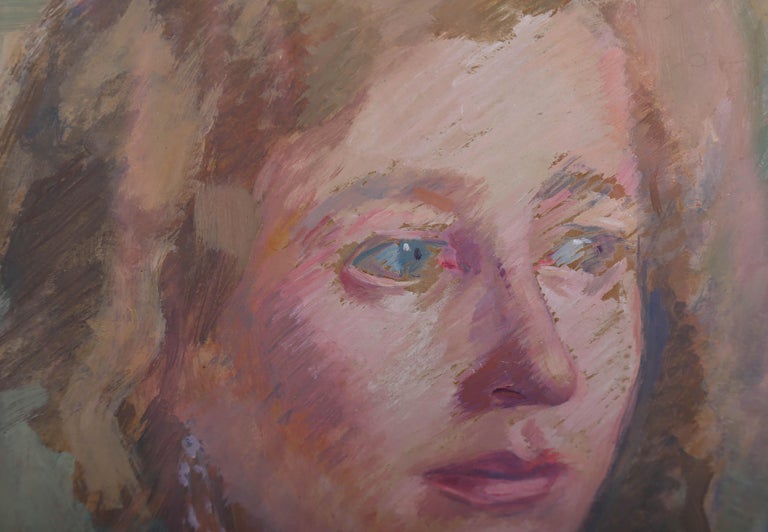 Walker - Walker - Framed Mid 20th Century Oil, Portrait of a Lady in ...