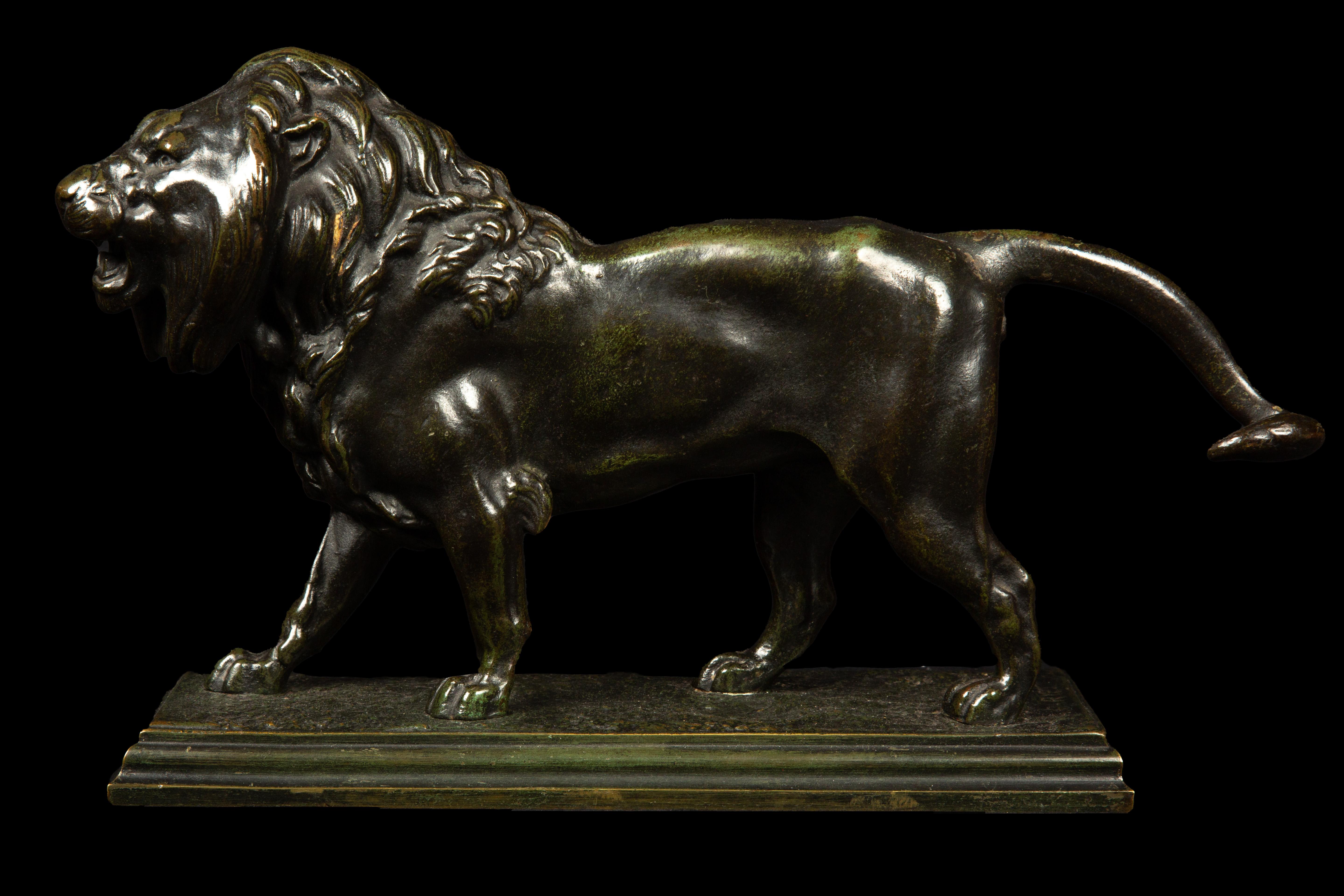 Walking Lion by Barye, Alfred '1839-1882' at 1stDibs | gardiners island ...