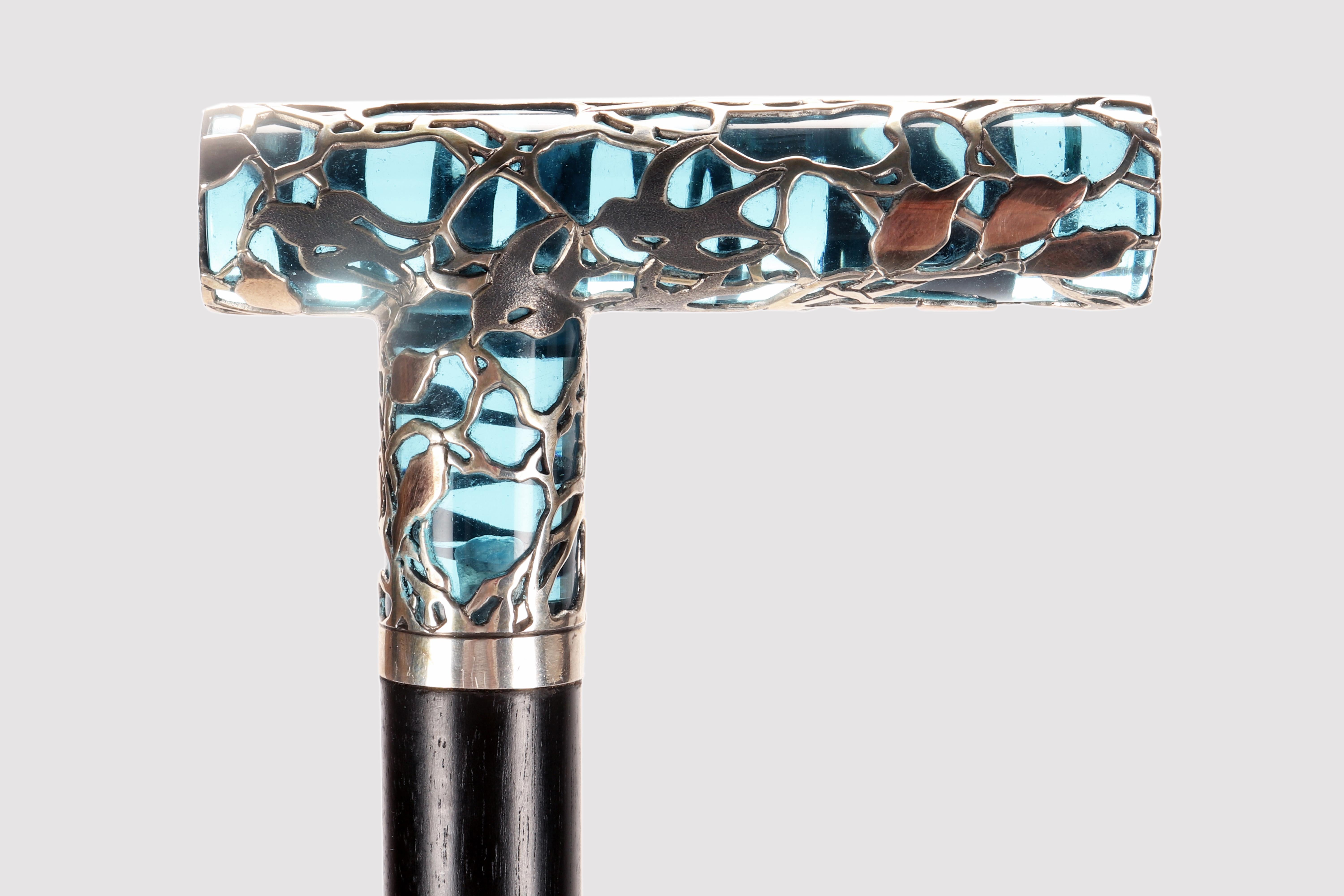 Walking stick, Duilio Cambellotti and Petocchi swallows cane, Rome ...