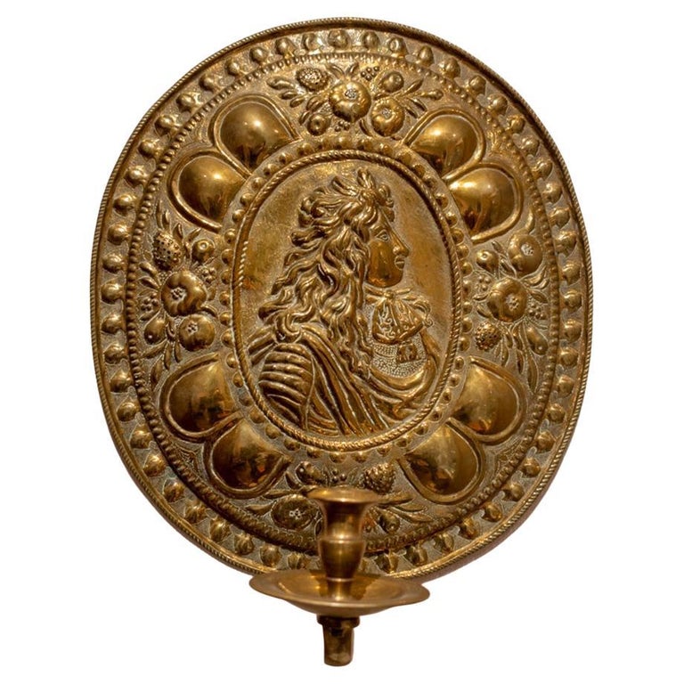 Wall bracket for a candle from the 18th century, Louis XIV For Sale at ...