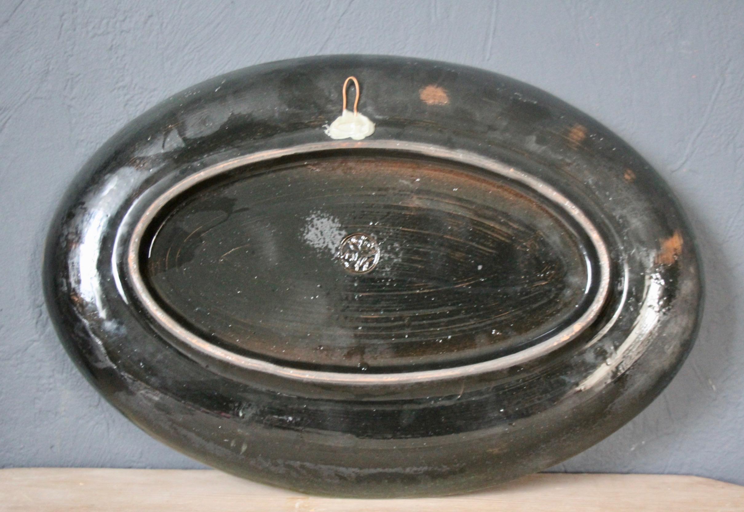Wall Ceramic Plate For Sale at 1stDibs