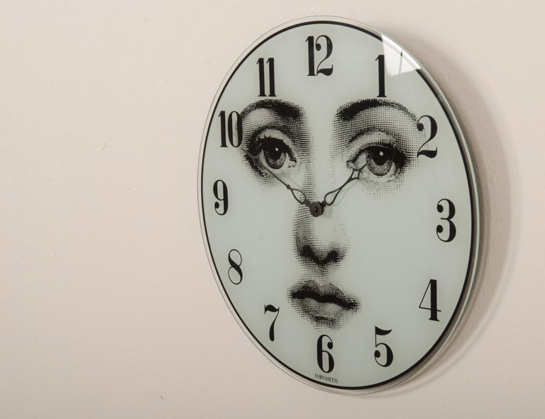 Wall Clock by Piero Fornasetti For Sale at 1stDibs