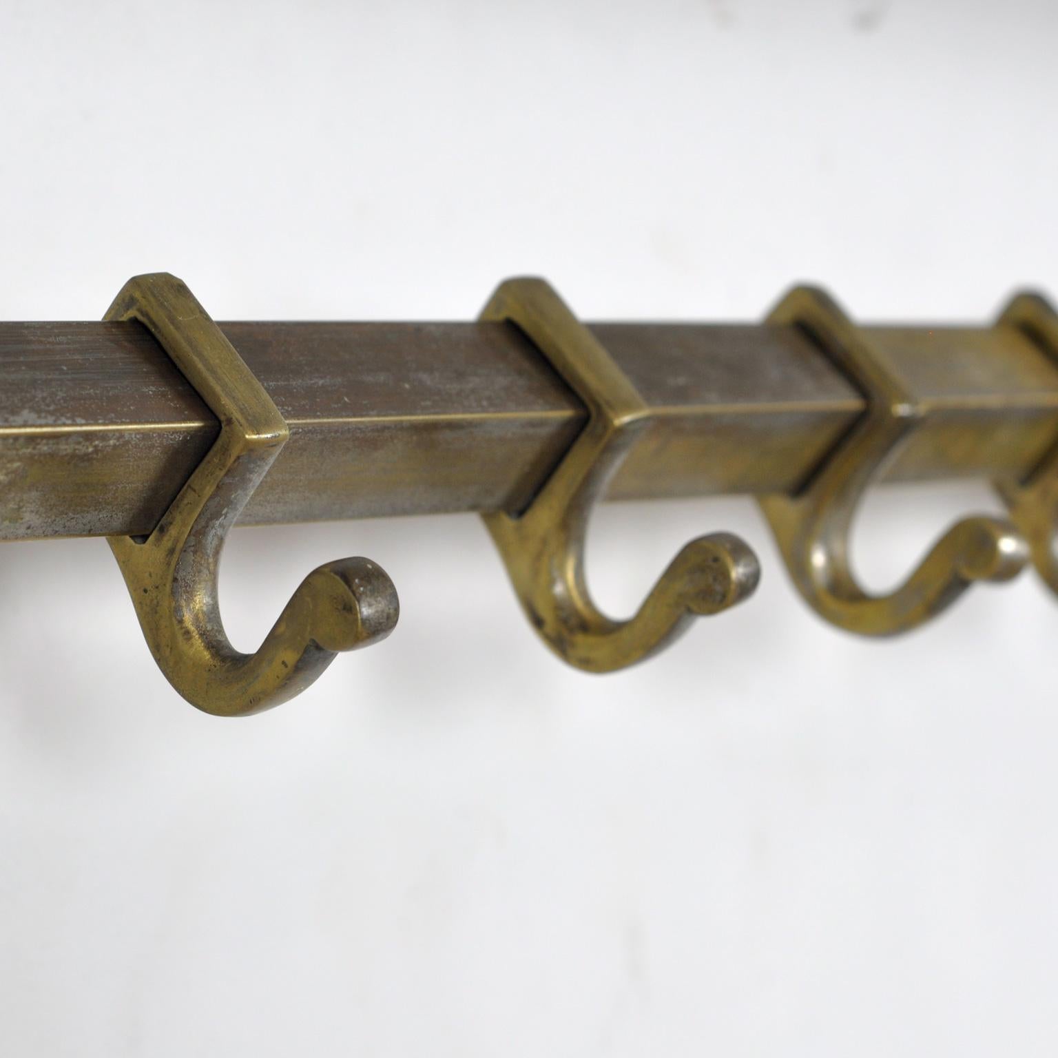 Wall coat rack, 1920s at 1stDibs