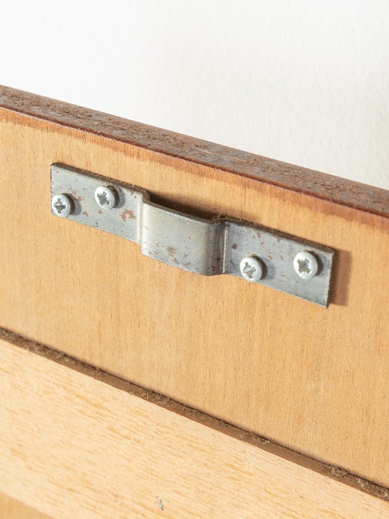 Wall Coat Rack 1960s in Teak For Sale at 1stDibs