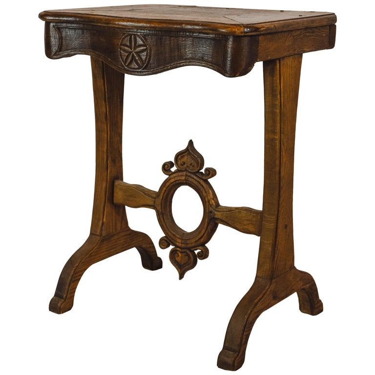 Wall Console Converted to Side Table at 1stDibs
