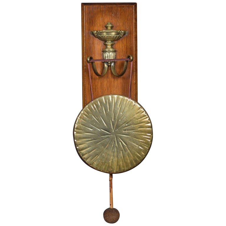 Wall Hanging Dinner Gong at 1stDibs