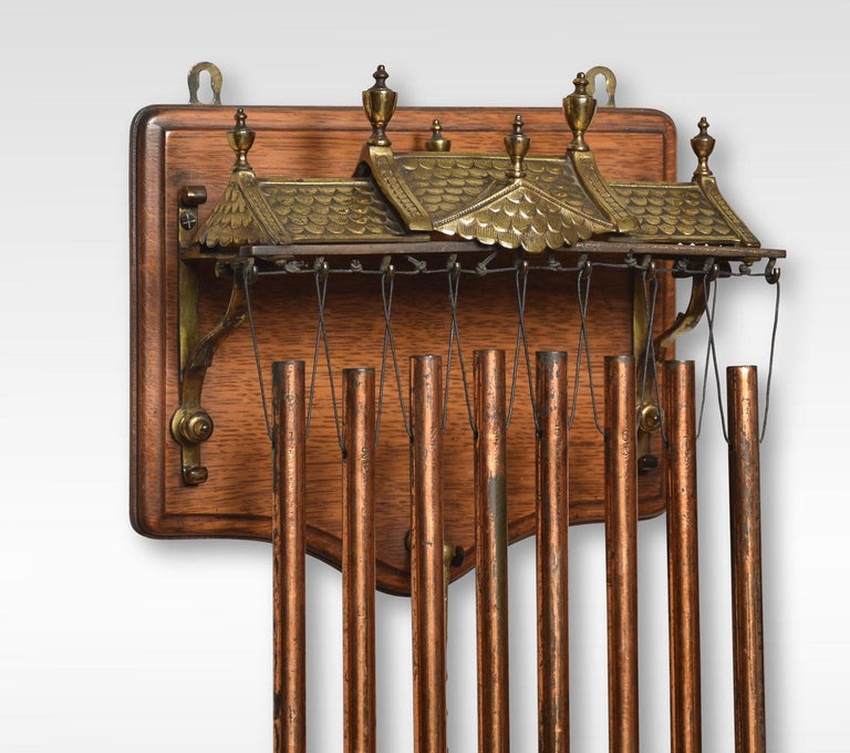 Wall Hanging Tubular Dinner Gong at 1stDibs | dinner gong for sale