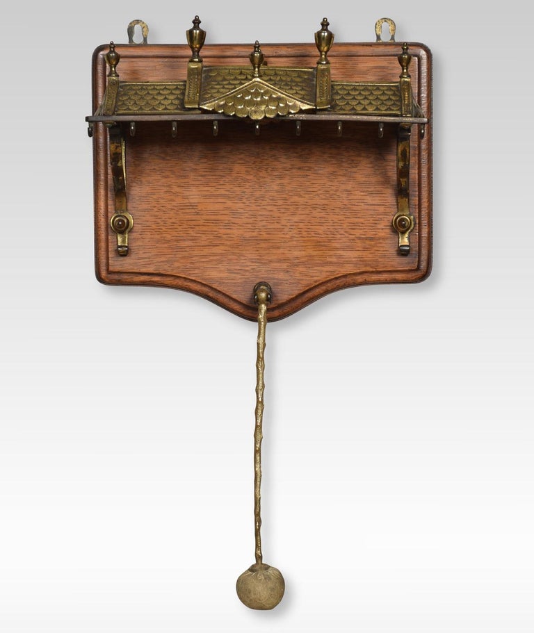 Wall Hanging Tubular Dinner Gong at 1stDibs | dinner gong for sale