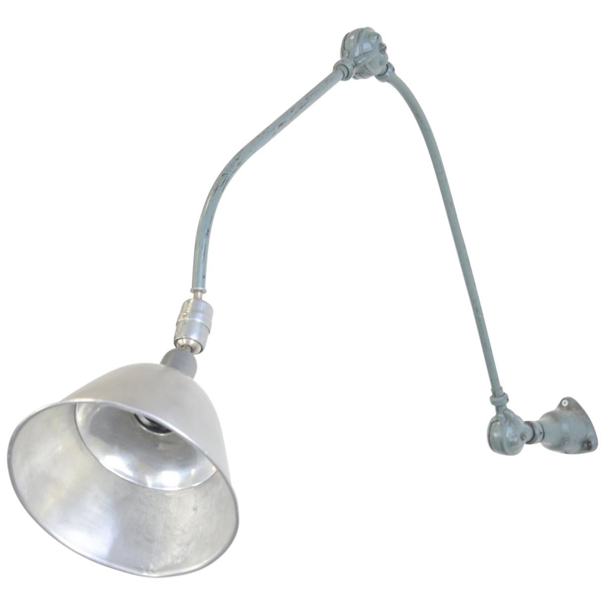 Johan Petter Johansson BZ model articulated lamp for Triplex at 1stdibs